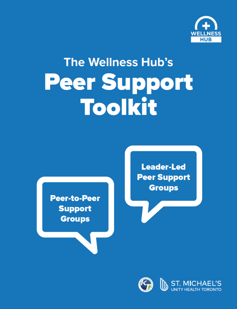 The Wellness Hub's Peer Support Toolkit – Wellness Hub