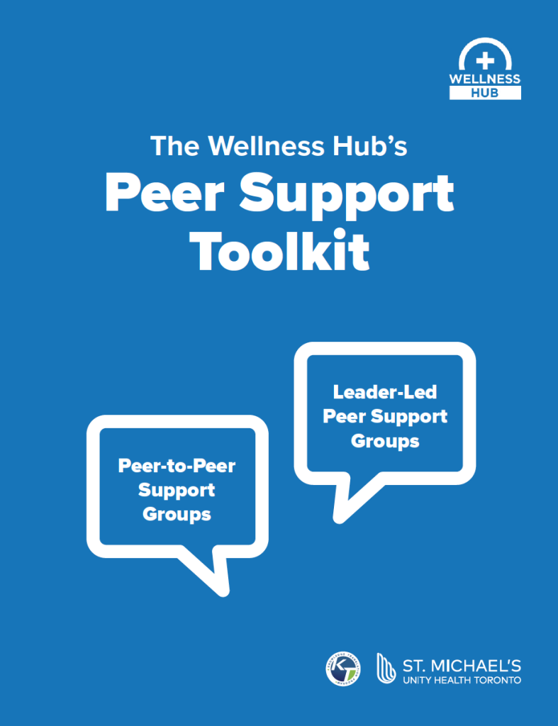 The Wellness Hub's Peer Support Toolkit – Wellness Hub